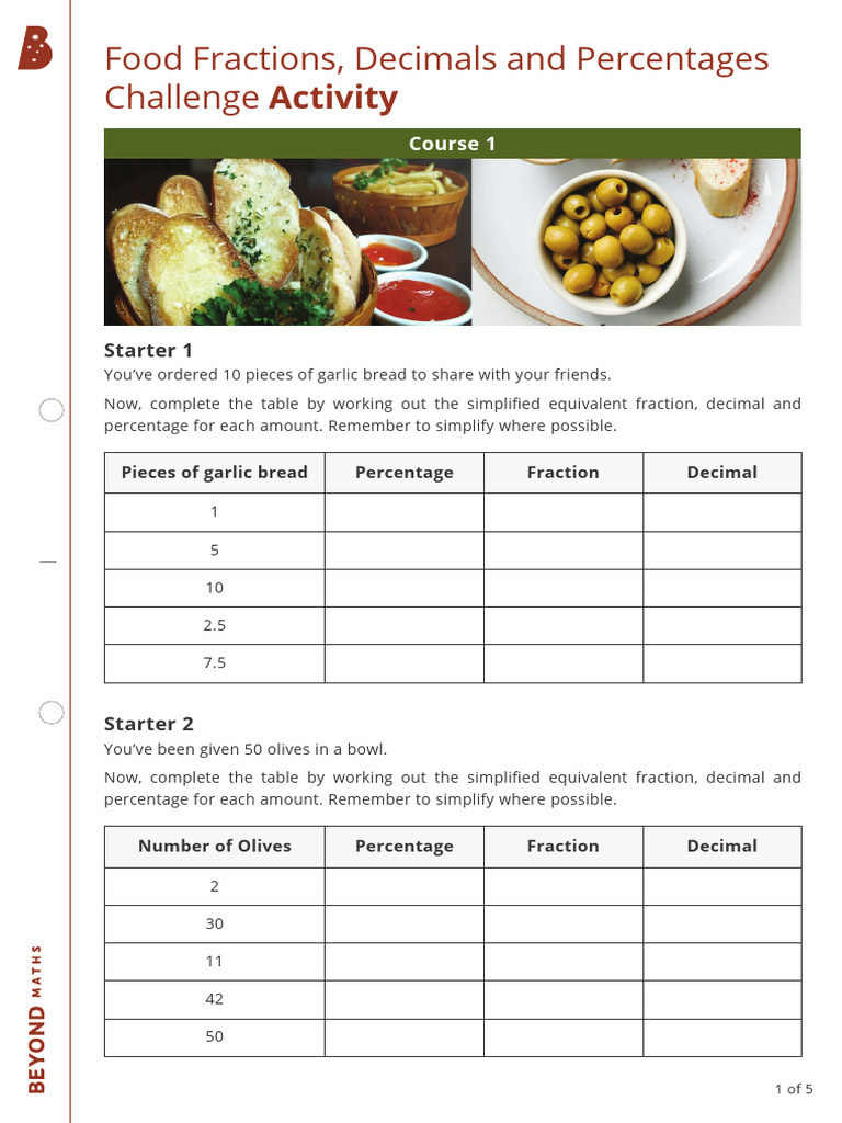 2. All FDP Conversion Practice | PDF | Ratio | Steak