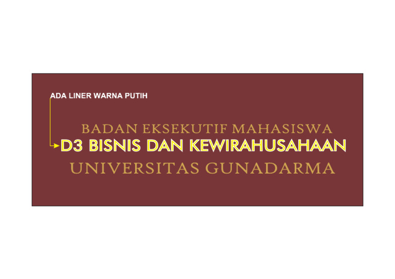 BLK Univ Gunadharma | PDF