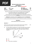 Class 10 ICSE Physics Questions Guide | PDF | Force | Newton's Laws Of ...