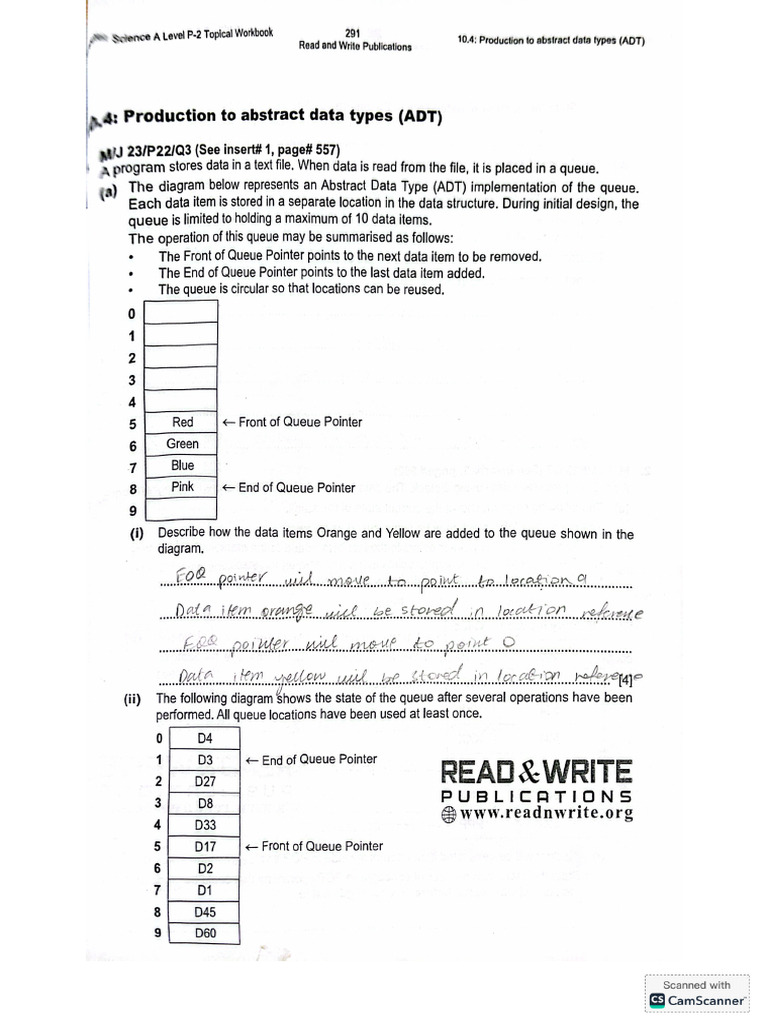Computer Science Assignment ADT | PDF