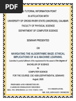 Wgu d773 Task 2 Ethics and Artificial Intelligence With Complete ...