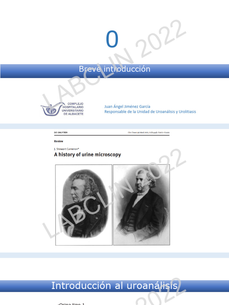 01. WORKSHOP ROCHE DIAGNOSTICS. Jiménez García, Juan Ángel | PDF | Infección del tracto urinario ...