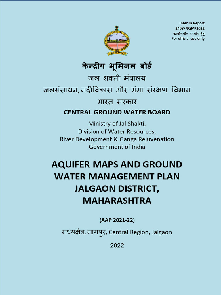 Aquifer Maps and Ground Water Management Plan | PDF | Groundwater | Aquifer