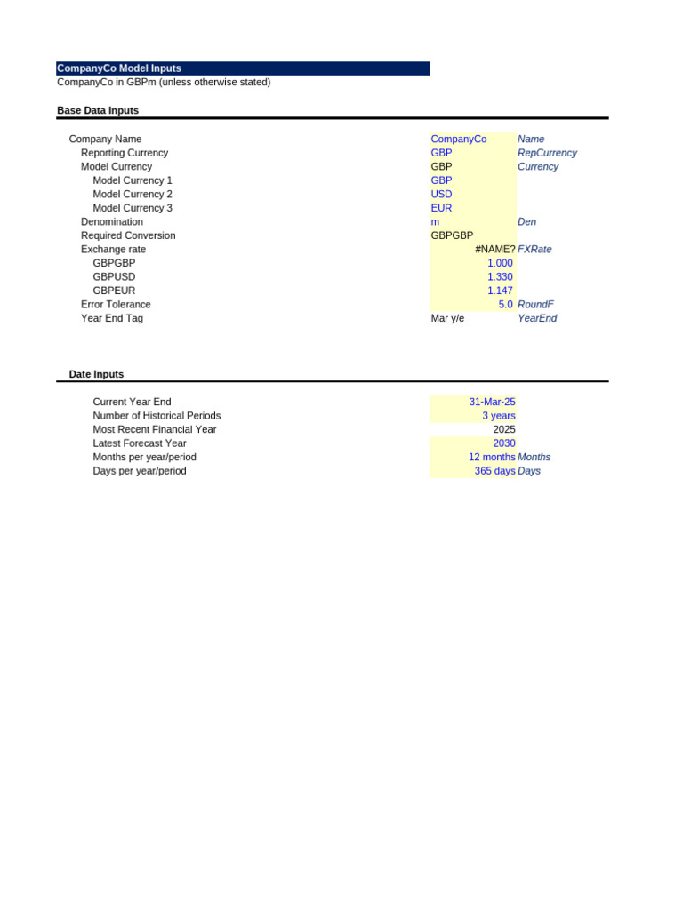 222copy of CE Career Services - 3-Statement Model Structure | PDF ...