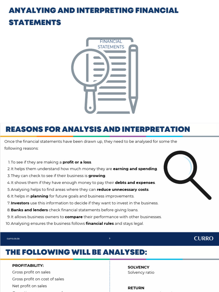 Analyzing Financial Statements for Insights | PDF | Expense | Equity ...