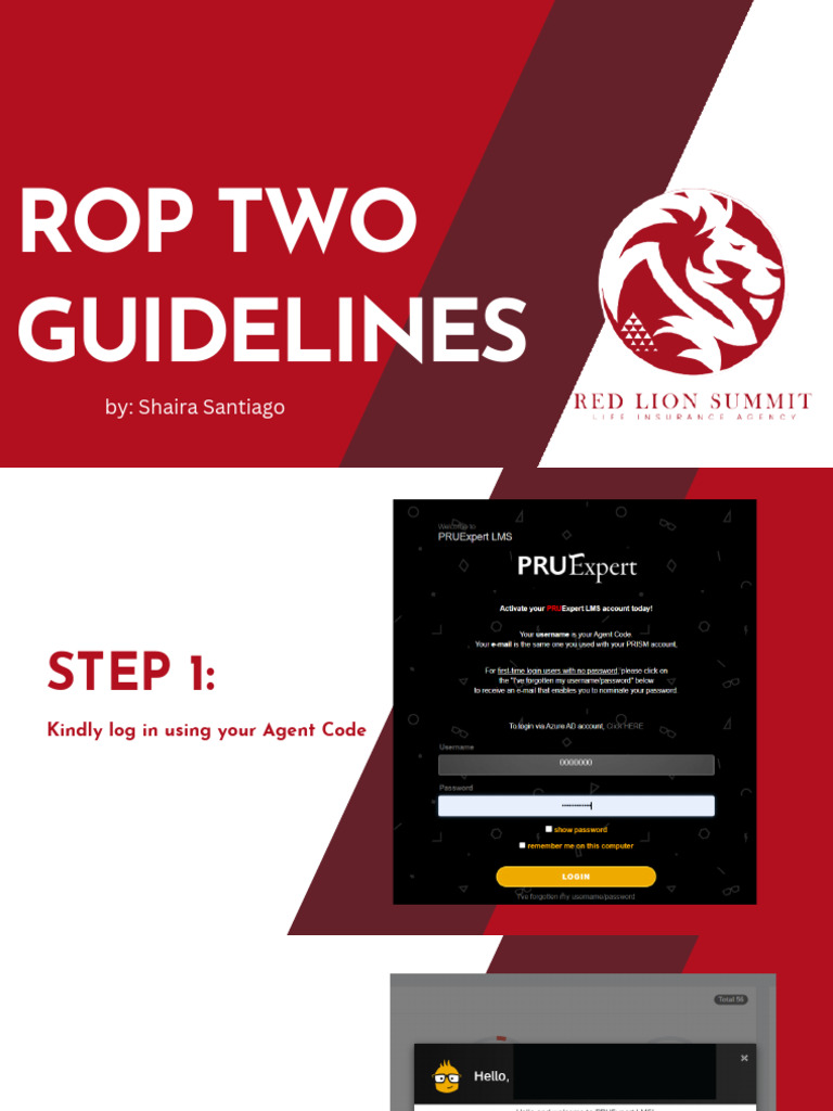 Rop Two Guidelines | PDF