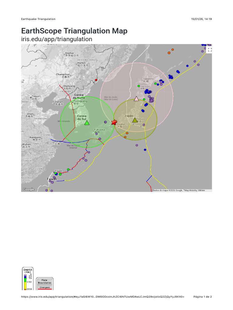 Earthquake Triangulation 2 | PDF