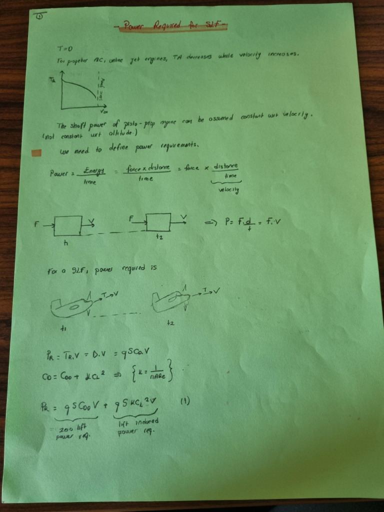 Jet Engine Power Calculation Guide | PDF