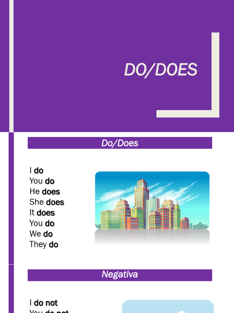 Do, Does | PDF