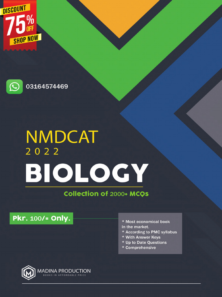 Biology Mdcat Book | PDF