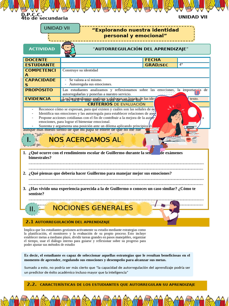 Estrategias para Autorregular el Aprendizaje | PDF | Autorregulación ...