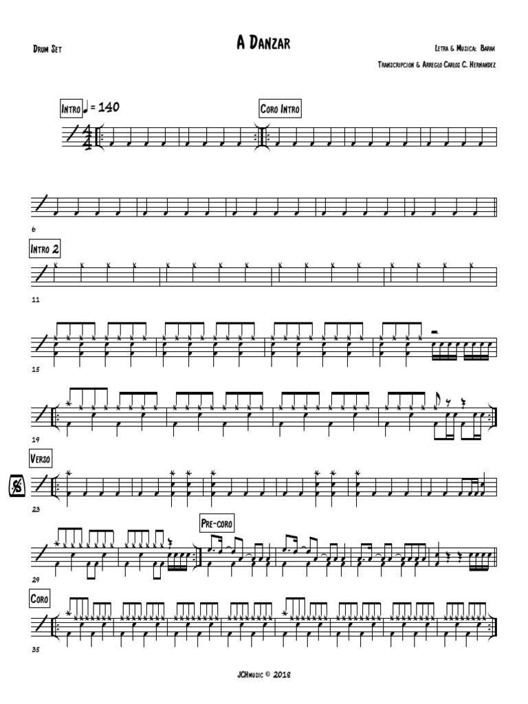 A Danzar - Drum Set | PDF