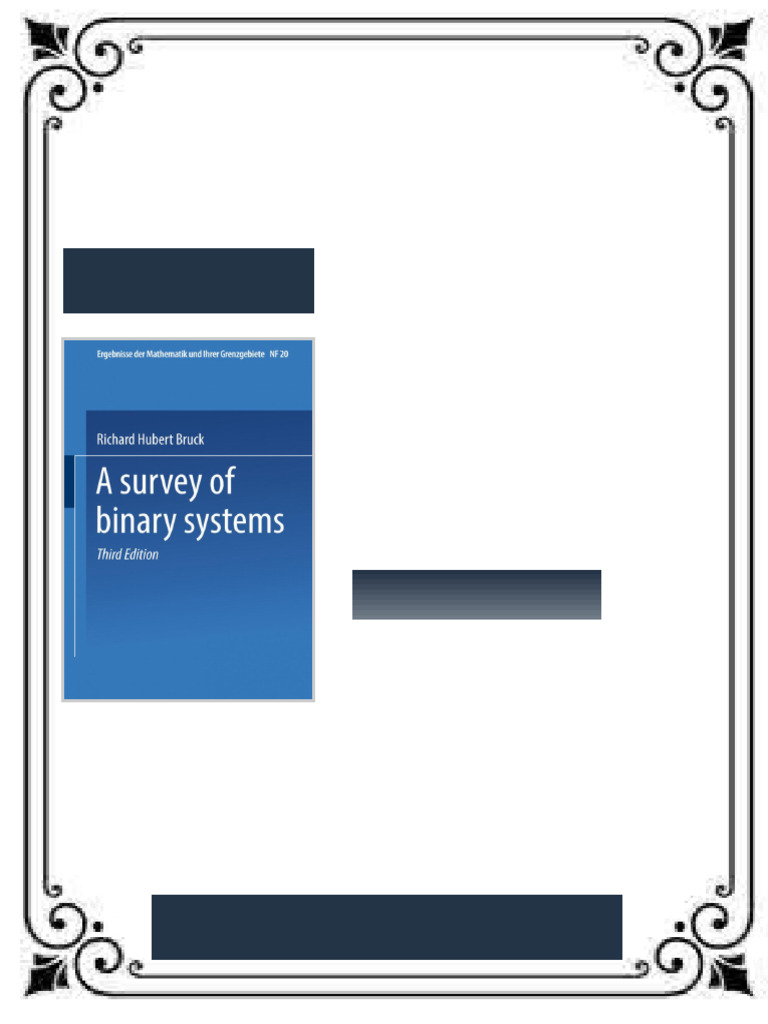 A Survey of Binary Systems_ Third Edition Bruck ebook digital output ...