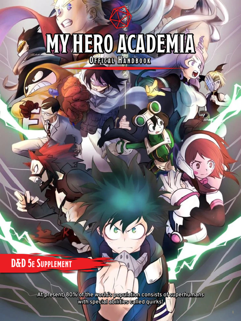 My Hero Academia_ Offical Handbook | PDF | Dungeons & Dragons ...