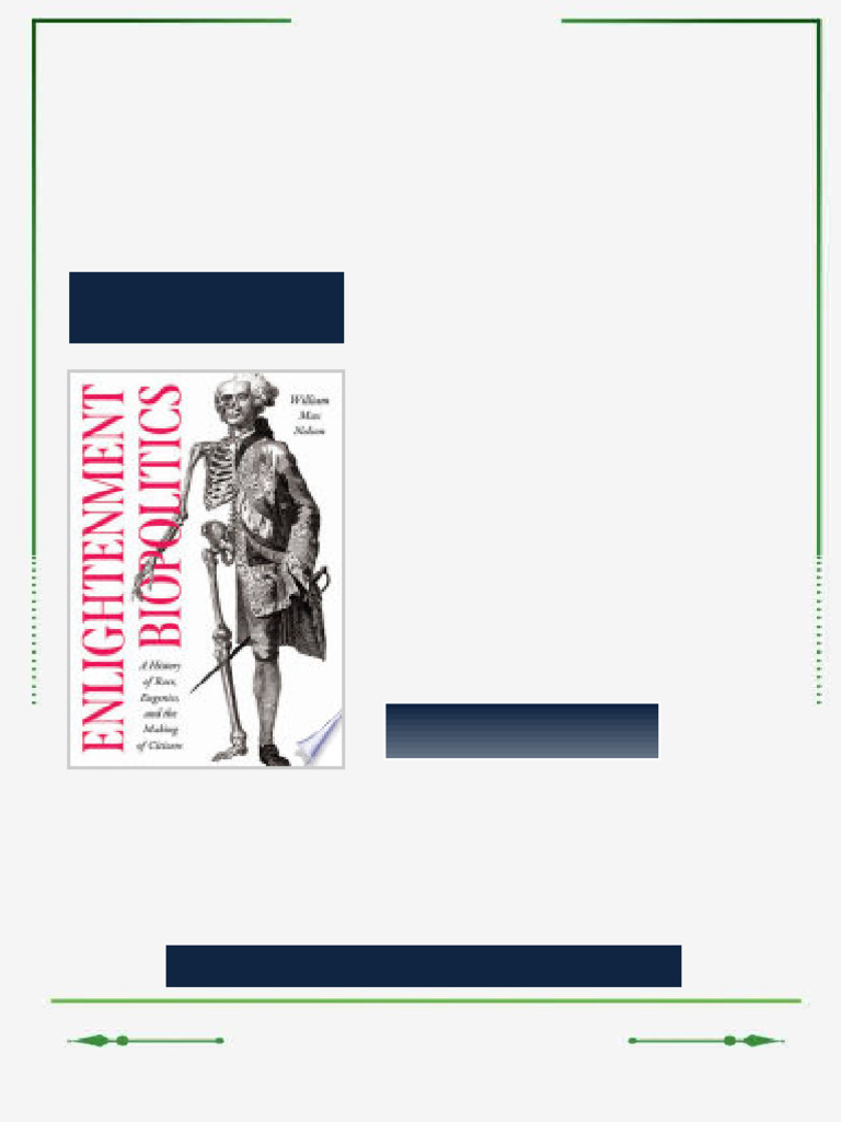 Enlightenment Biopolitics: A History of Race, Eugenics, and the Making ...