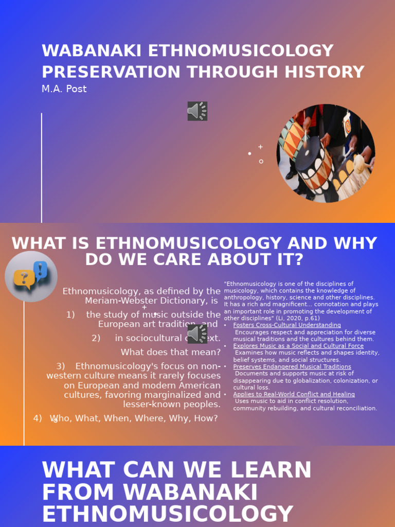Wabanaki Ethnomusicology and Preservation | PDF | Traditions | Ethnicity