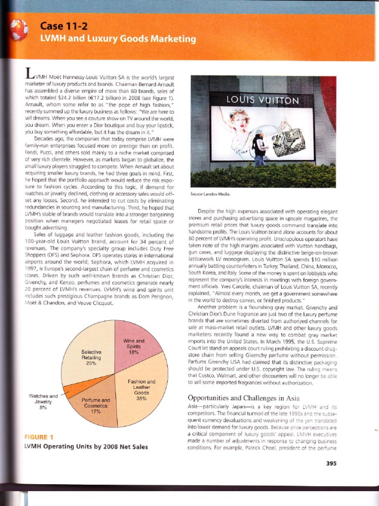 Case Study 12 LVMH | PDF | Luxury Goods | Brand