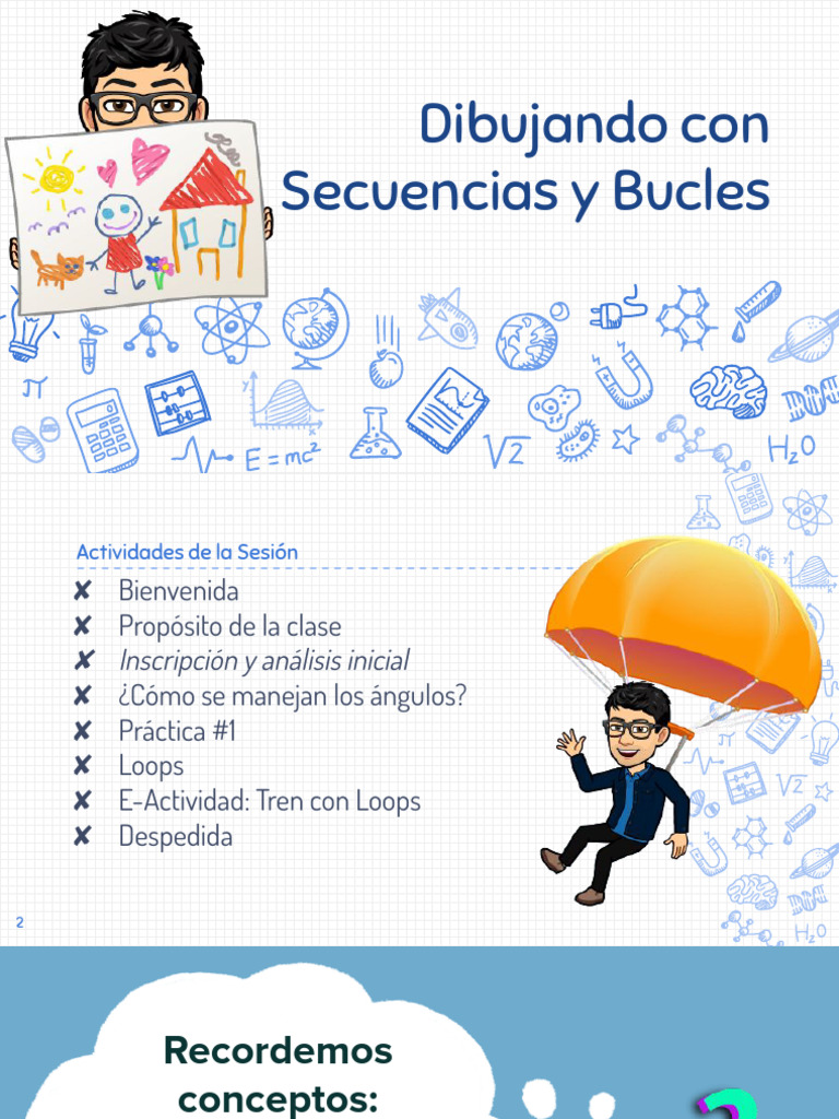 Dibujo Creativo con Bucles y Secuencias | PDF