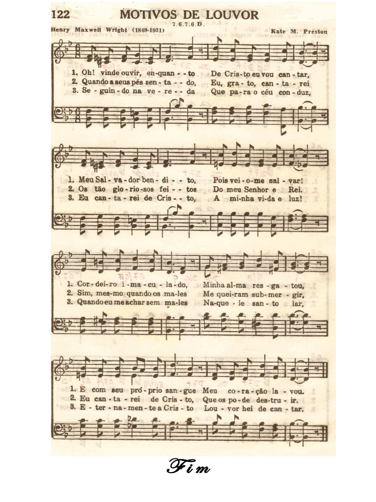 122 c.c. Motivos de Louvor | PDF