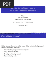 Northstar Digital Literacy Assessment Guide | PDF | Literacy | Learning