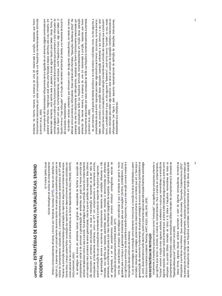 Estratégias de Ensino Naturalístico Incidental | PDF | Aprendizado ...