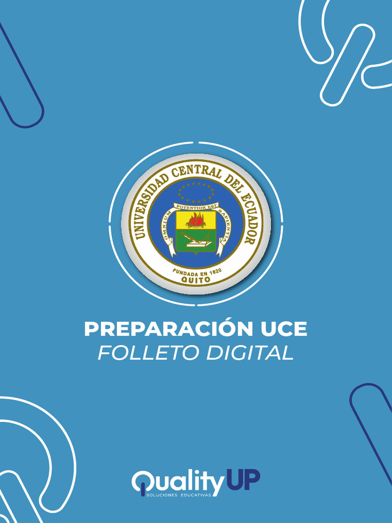 Folleto UCE | PDF | Proposición | Entorno natural