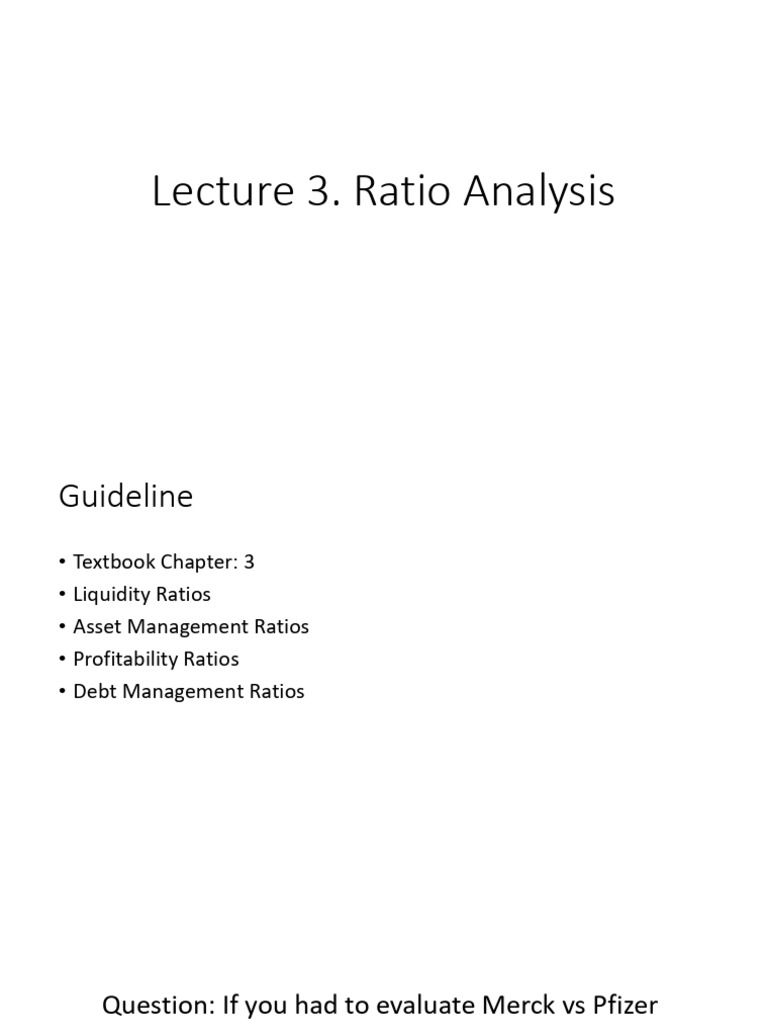 Ratio Analysis | PDF | Return On Equity | Leverage (Finance)