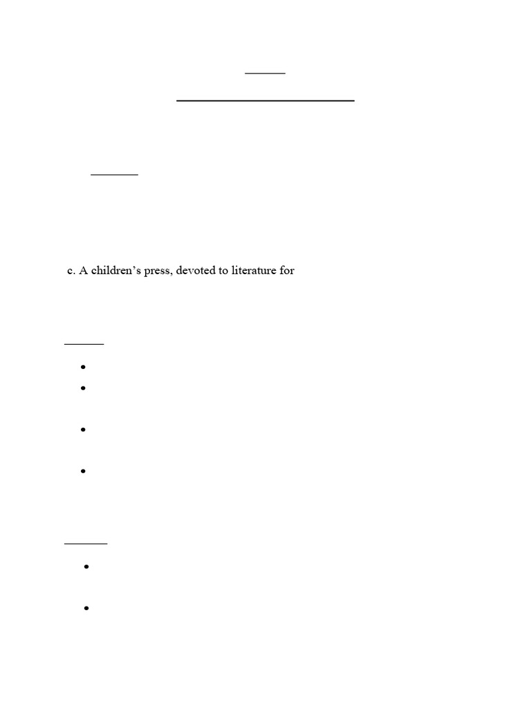 UIS W Print Unit 5 | PDF | Books | Novels