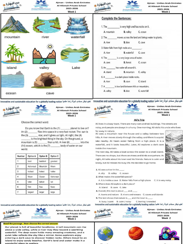 Earth and Space Quiz for Kids | PDF
