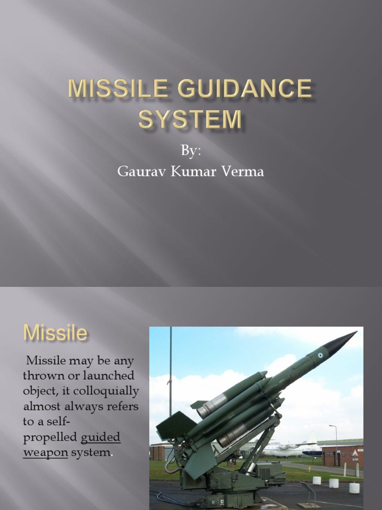Missile Guidance Systems Explained | PDF | Science & Mathematics