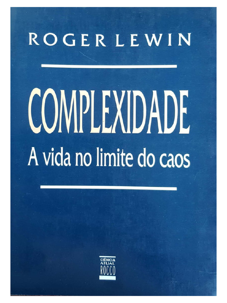 Complexidade - Roger Lewin | PDF