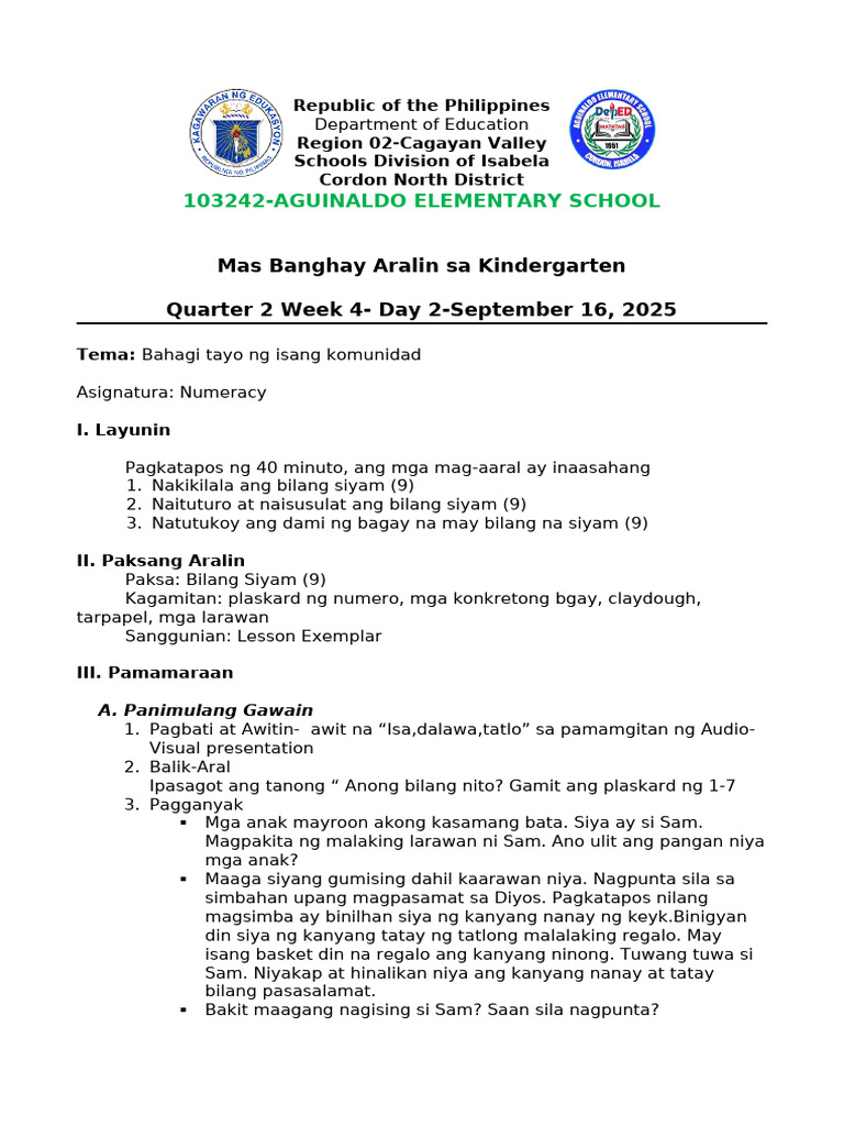 Demo-Teaching-COT-Q2-W4 | PDF