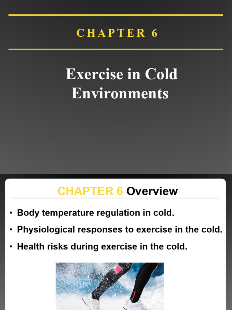 6. Exercise in Cold Environment_Blank (1) | PDF | Hypothermia ...