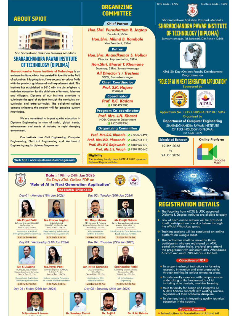 FDP Brochure | PDF