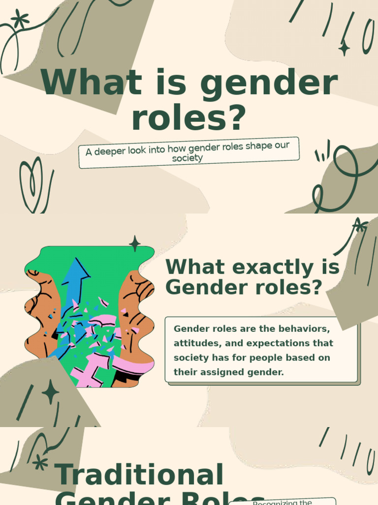 Understanding Gender Roles in Society | PDF | Gender Role | Gender