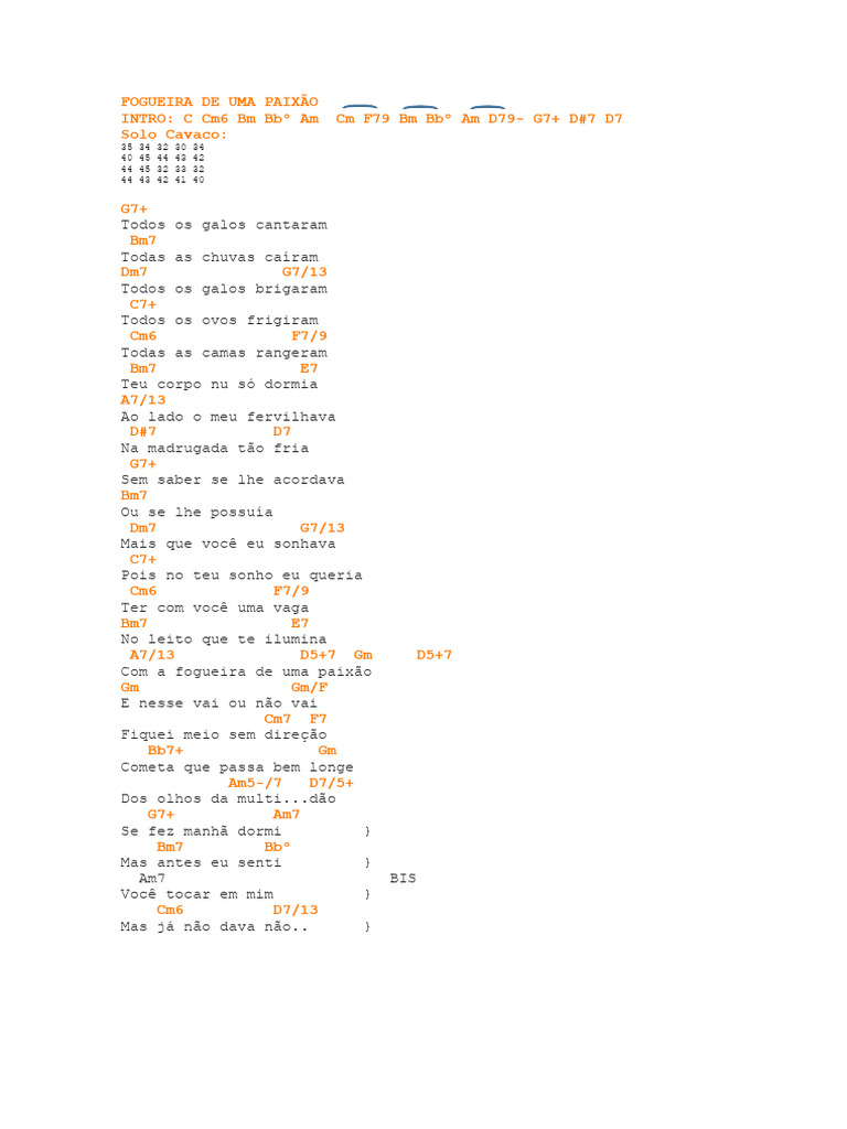 FOGUEIRA DE UMA PAIXÃO | PDF