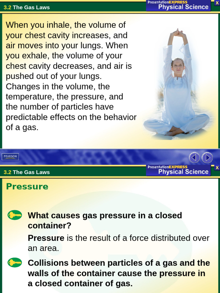 3.2+the+Gas+Laws+Ppt+Regular | PDF | Gases | Pressure