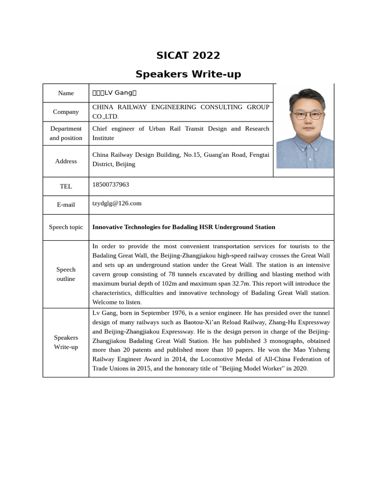 Speakers Write-up of Lv Gang SICAT 2022 | PDF
