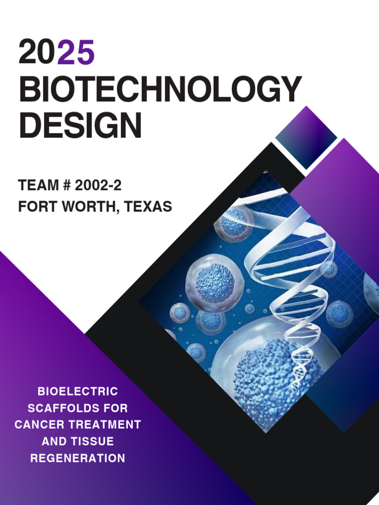 Bioelectric Scaffolds for Cancer Treatment | PDF | Tissue Engineering ...