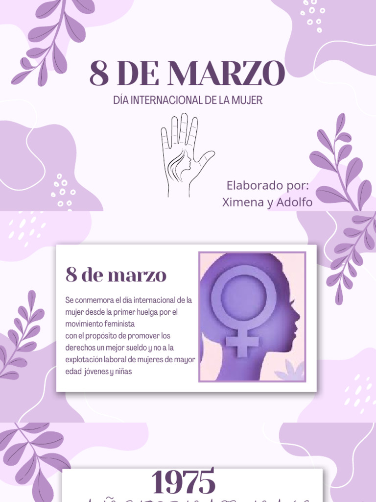 Presentación Proyecto Personal Orgánico Morado.pdf | PDF | Mujer | Ideologías