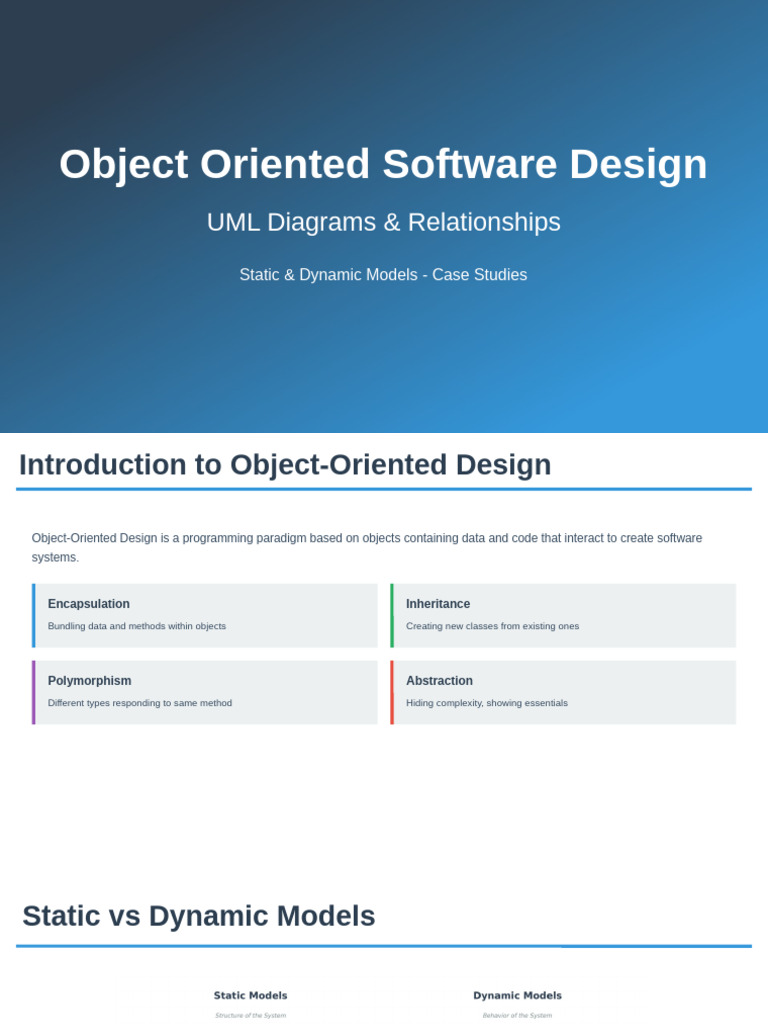 OO_Design_UML_Presentation | PDF