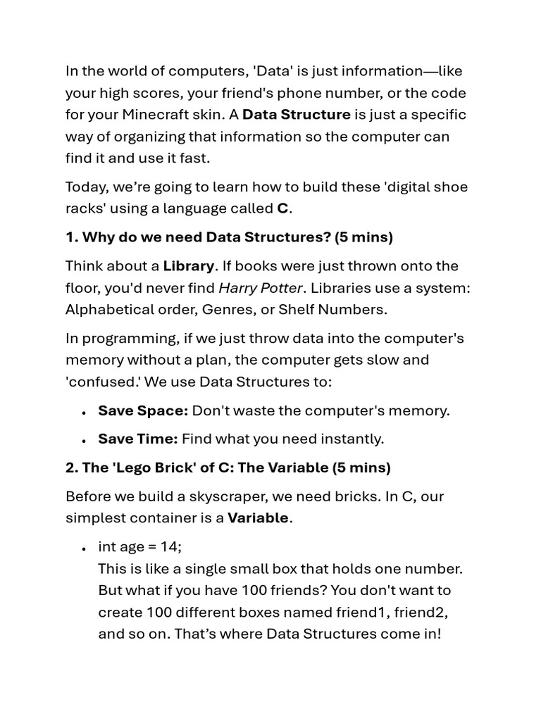 Data Structure | PDF | Computer Programming | Computing
