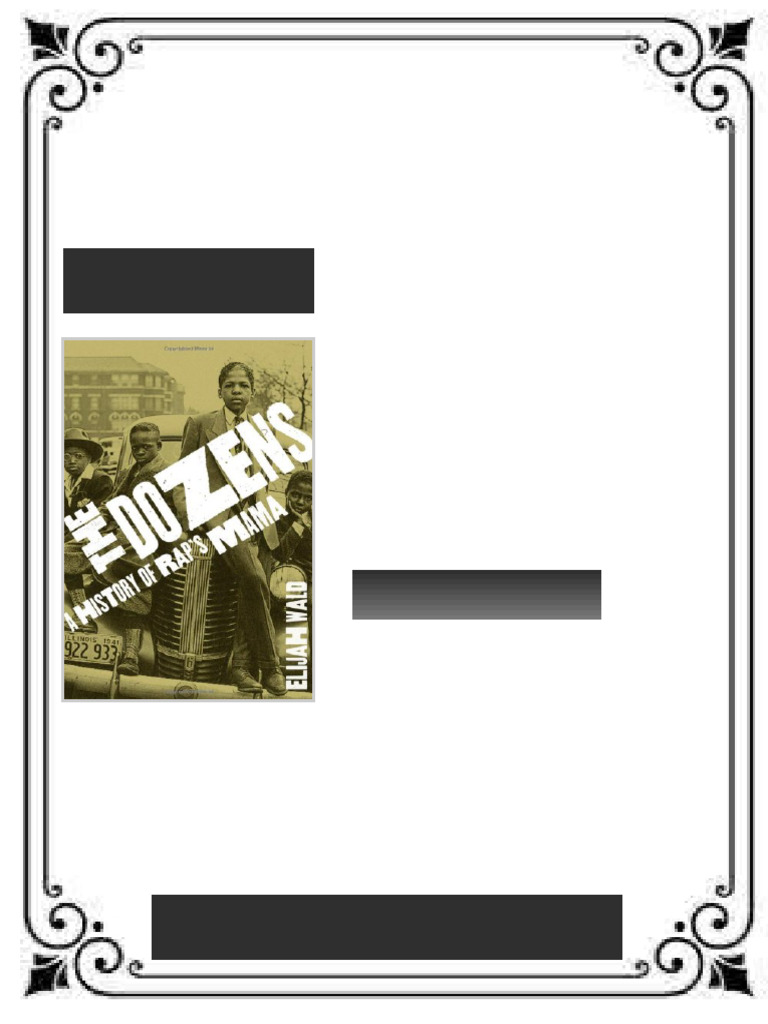 The Dozens A History of Rap s Mama 1st Edition Elijah Wald ebook full ...