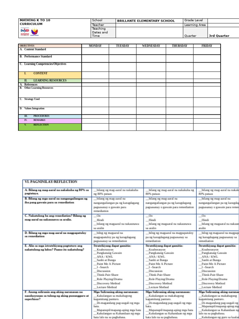 Math Cot Lesson Exemplar Week6 | PDF