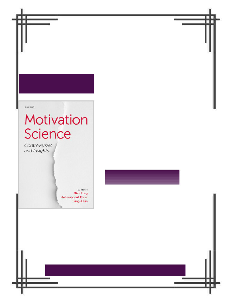 Motivation Science: Controversies and Insights Mimi Bong full ebook ...