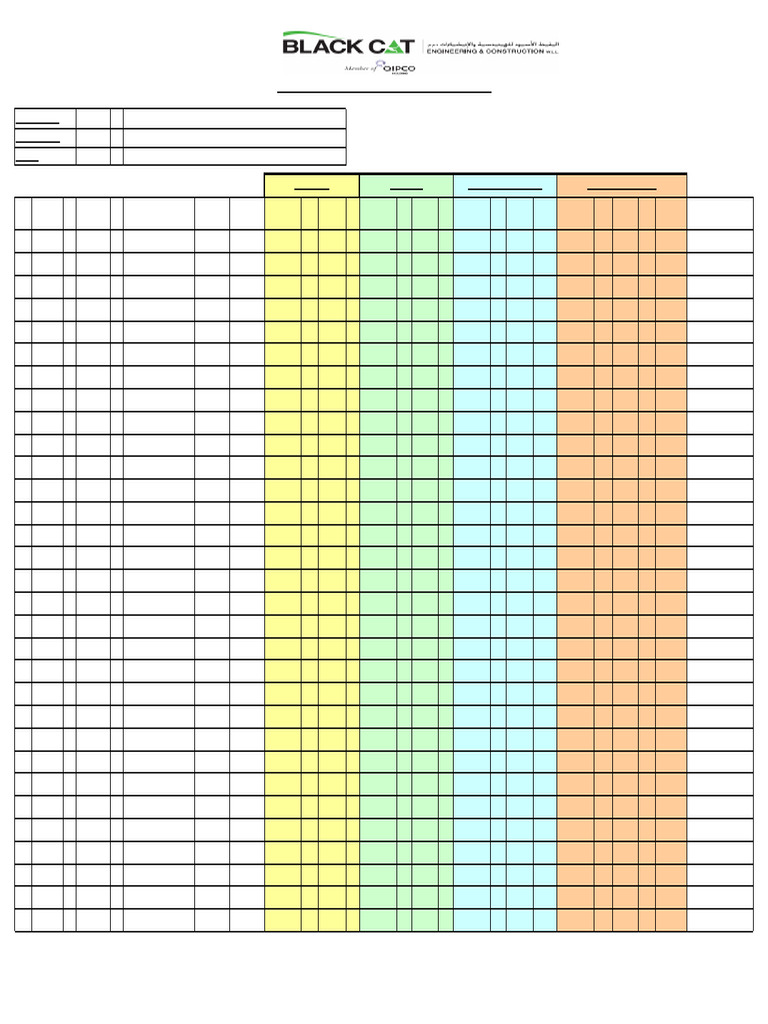 BCEC-DOC-QS-001-Rev.0-Project Document Control Matrix (For BCEC Site ...