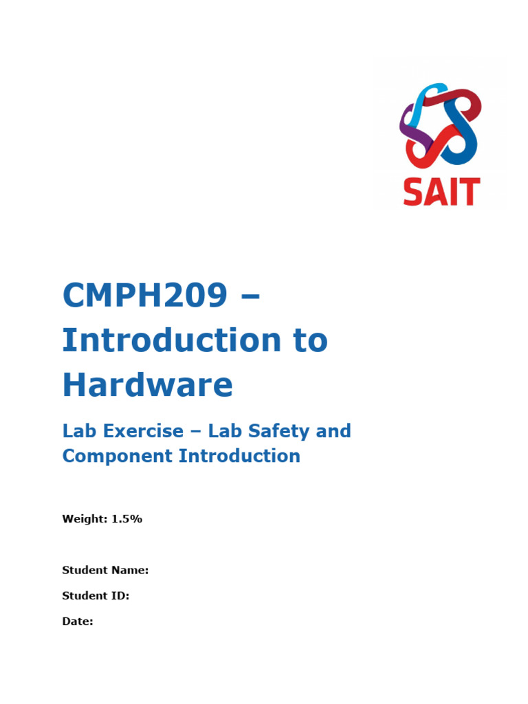 Lab Safety & Hardware Component Basics | PDF | Electrostatic Discharge ...
