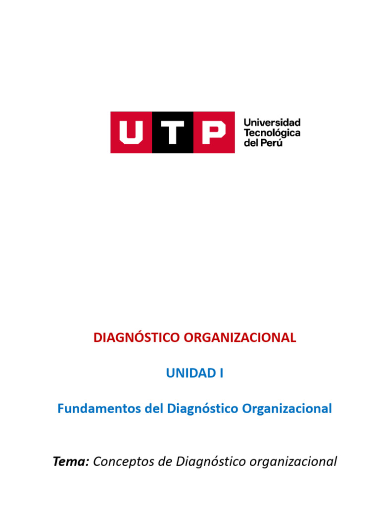 S02_s1- Conceptos de Diagnóstico Organizacional (1) | PDF | Método científico | Conocimiento