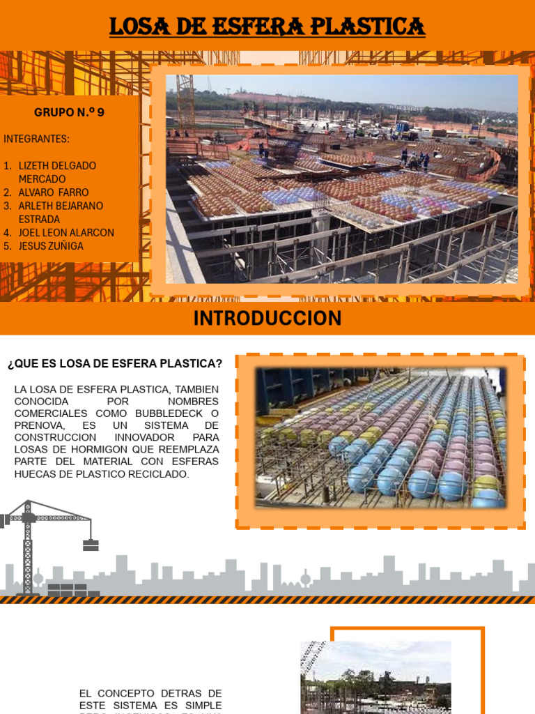 Construcciones II Losa de Esferas Plasticas[1] | PDF | Hormigón ...