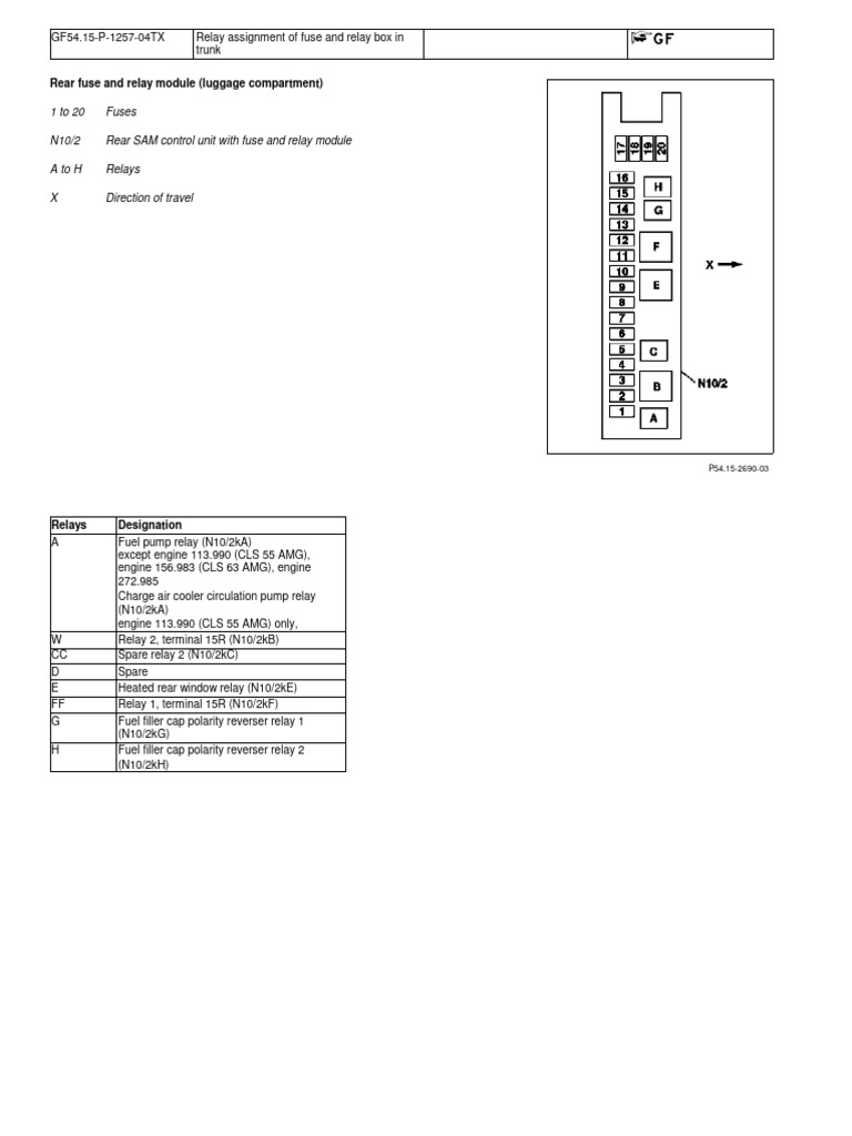 Rear SAM Relay | PDF